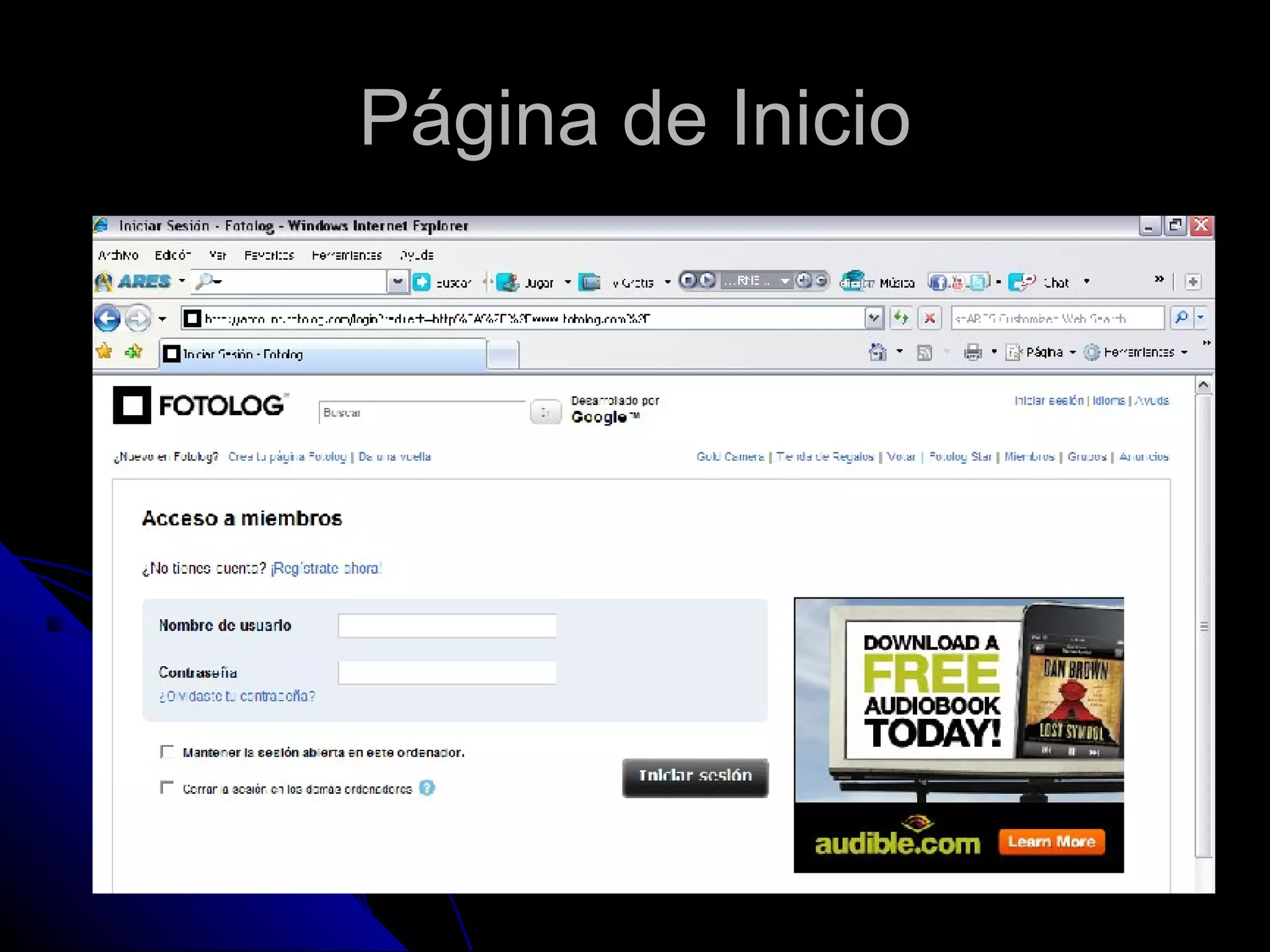 Fotolog Metroflog Blog | PPT