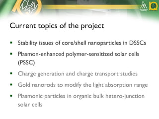 Plasmon Enhanced Solar Cells, Jan-Henrik Smått | PDF