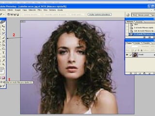 Cambio de color de cabello con el programa de photoshop | PPT