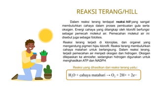 PPT MENGENAI FOTOSISNTESIS................... | PPTX