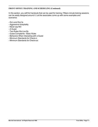 Fo training | PDF