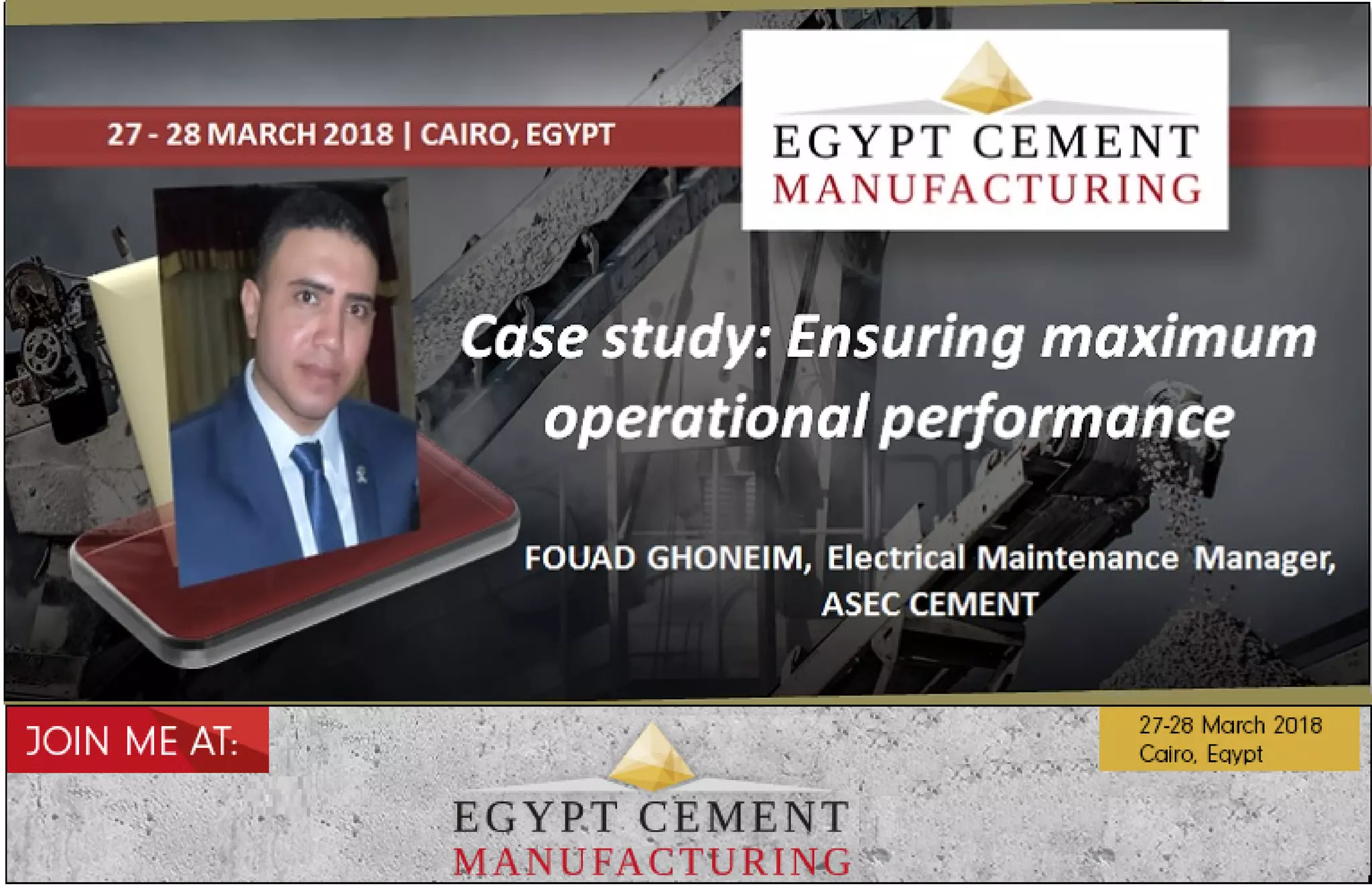 Fouad Ghoneim Speaker Banner | PDF