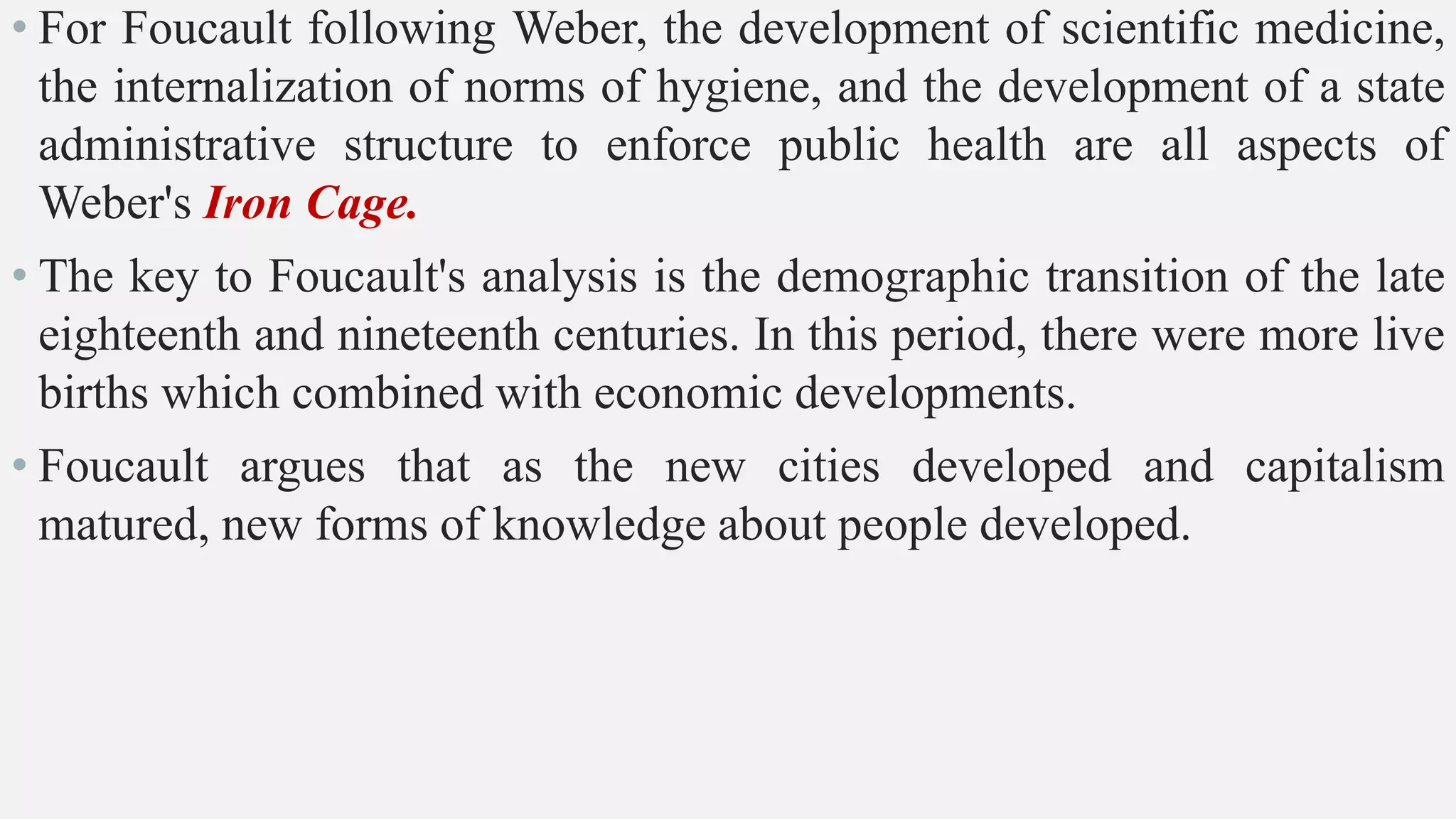 Foucault and sociology of medical knowledge | PPTX