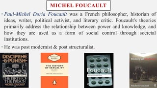 Foucault and sociology of medical knowledge | PPTX
