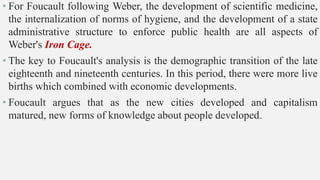 Foucault and sociology of medical knowledge | PPTX
