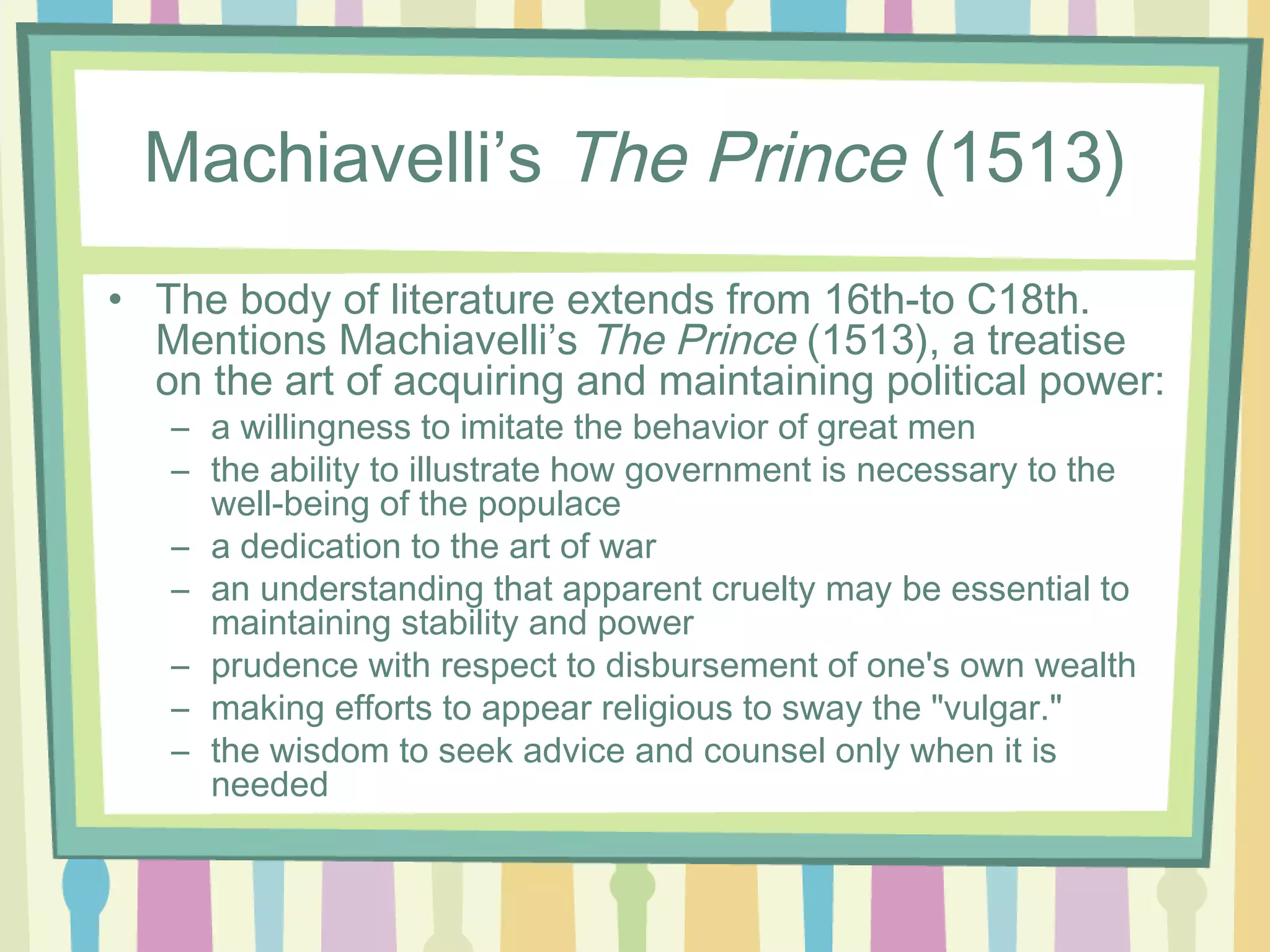 Foucault on ‘governmentality’ | PPT