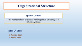 Foudation of organization structure | PPT