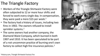 Triangle Fire Fuels Reform | PPTX
