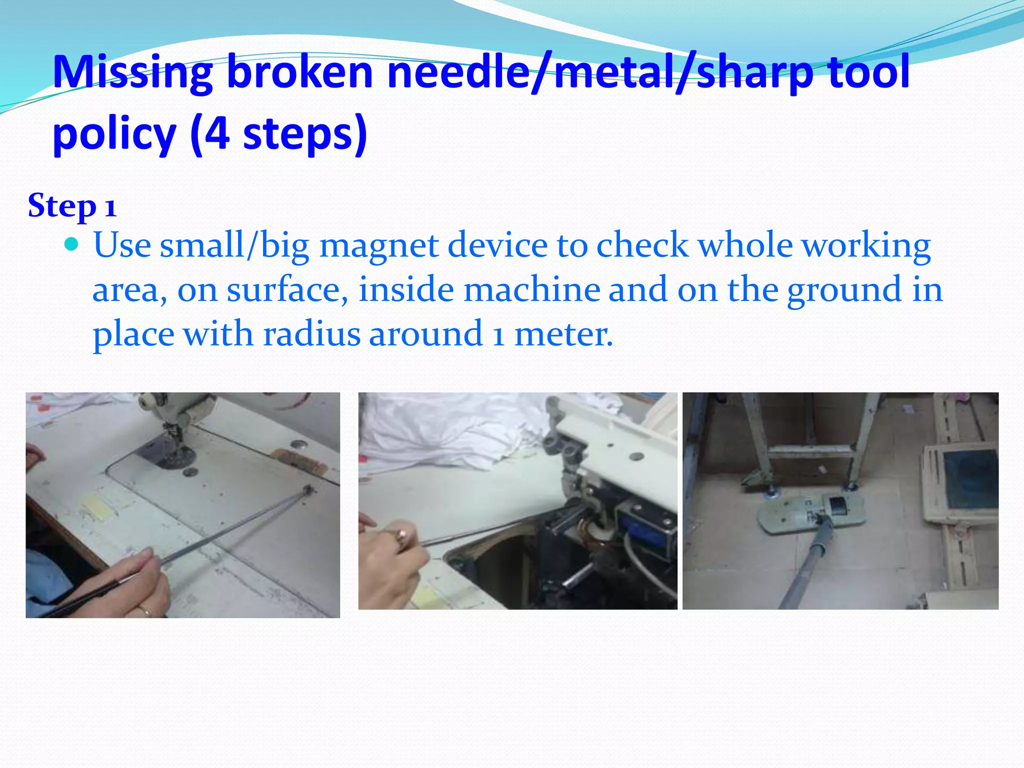 Needle broken procedure sample | PPTX