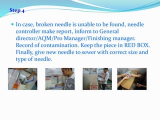 Needle broken procedure sample | PPTX