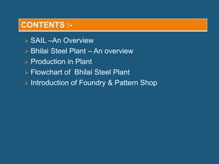 Vocational training Foundary shop in. BSP | PPTX