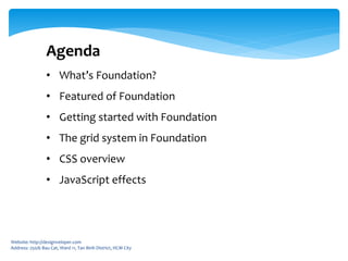Introduction to Foundation | PPT