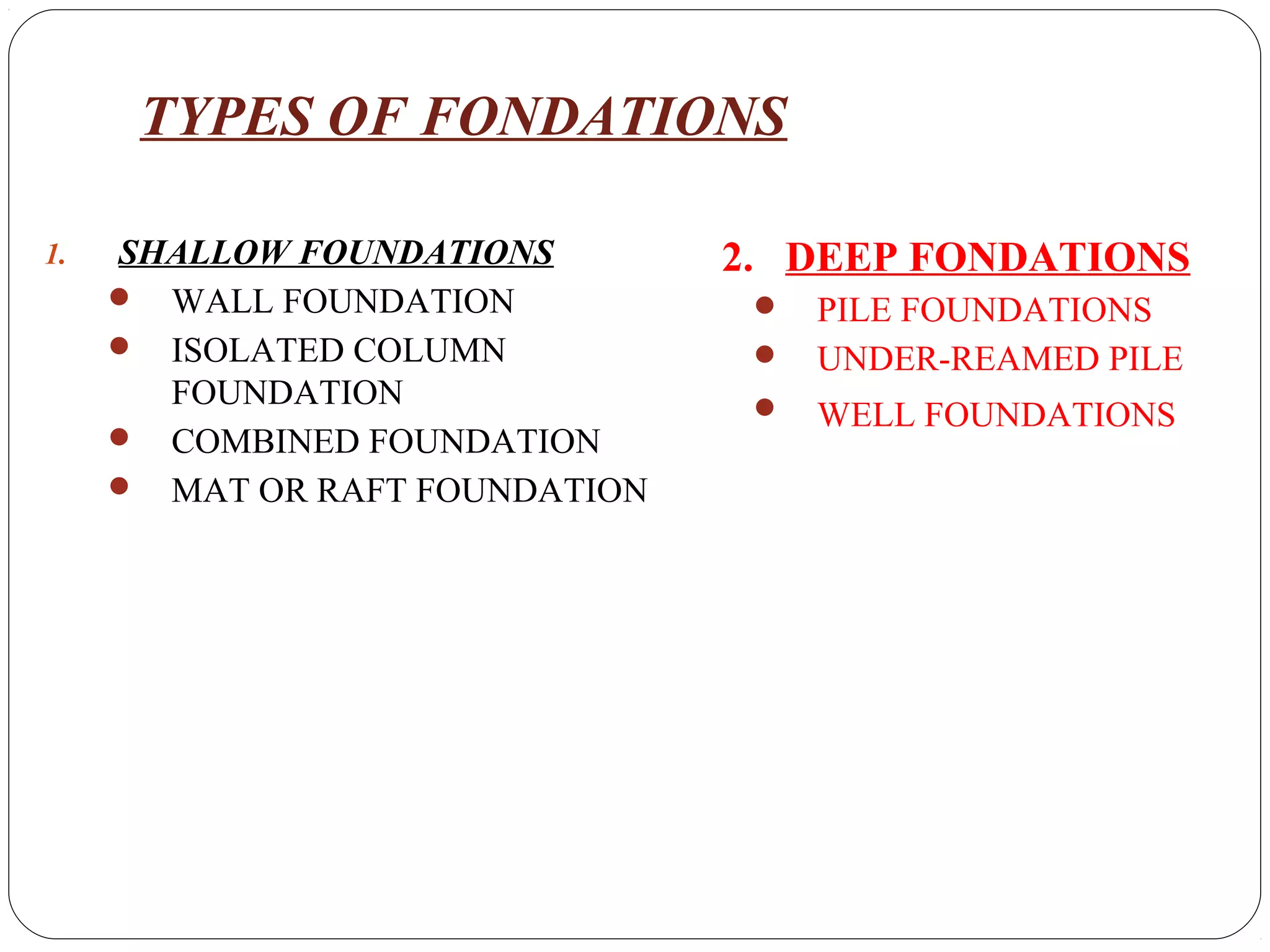 Foundation | PPT
