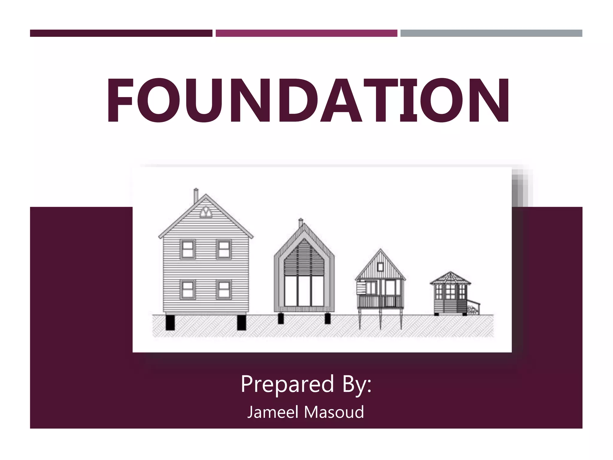 Foundation Types | Jameel Academy | PPTX