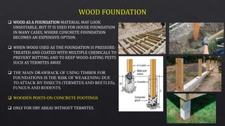 FOUNDATION OF R.C.C STRUCTURES.SPECIFICATION AND ESTIMATIONpptx | PPT