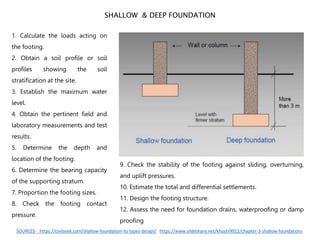 Building construction - FOUNDATION.pptx | Civil Engineering Industry ...