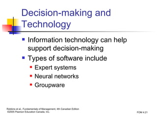 foundation of decision making | PPT