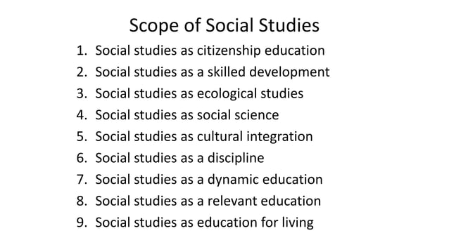 Foundation-of-Social-Studies INTRO.pptx | Education