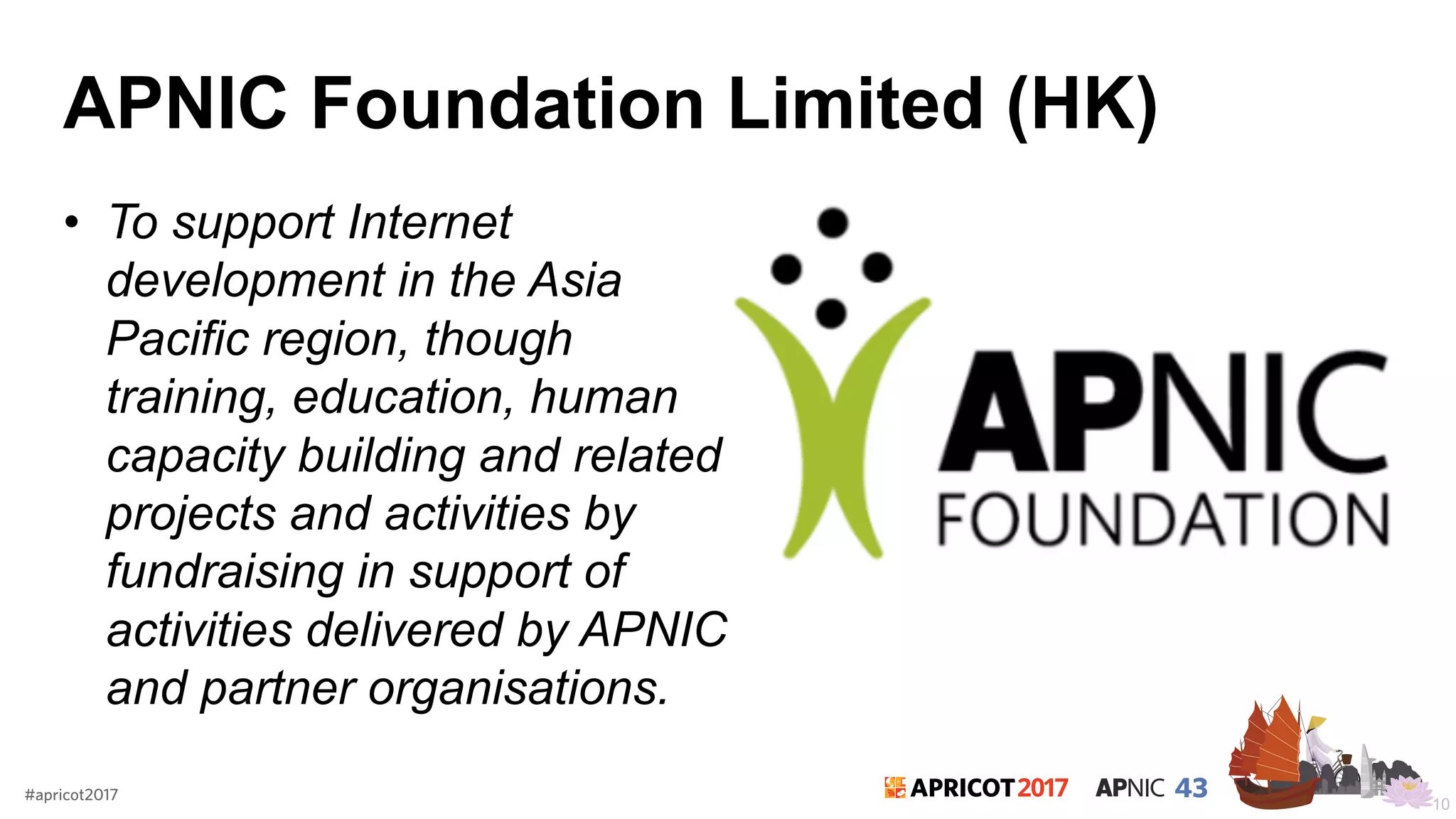 APNIC Foundation: Why, what and how? | PDF | Internet | Computing