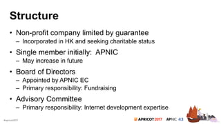 APNIC Foundation: Why, what and how? | PPT