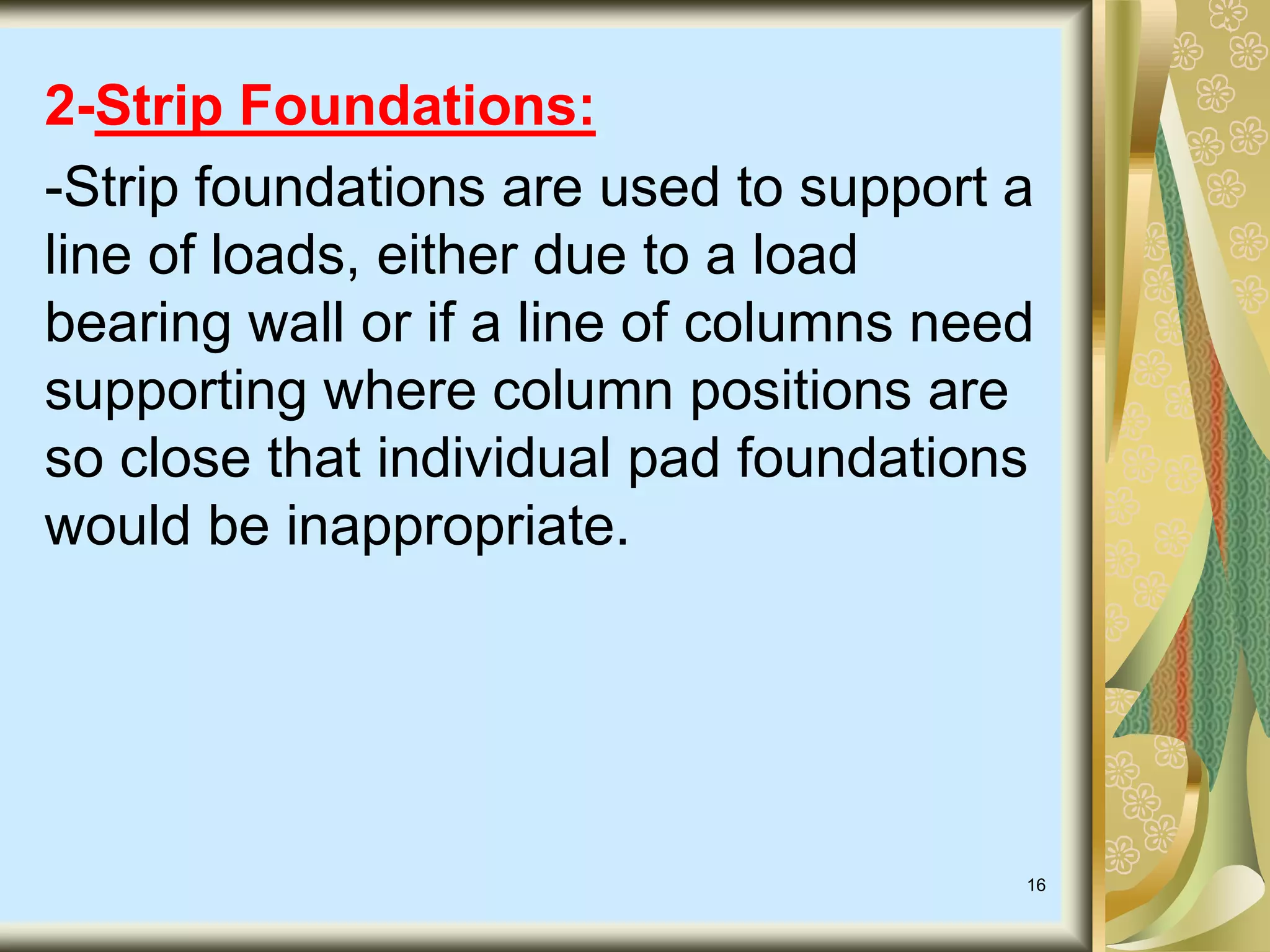 Foundation ppt | PPT