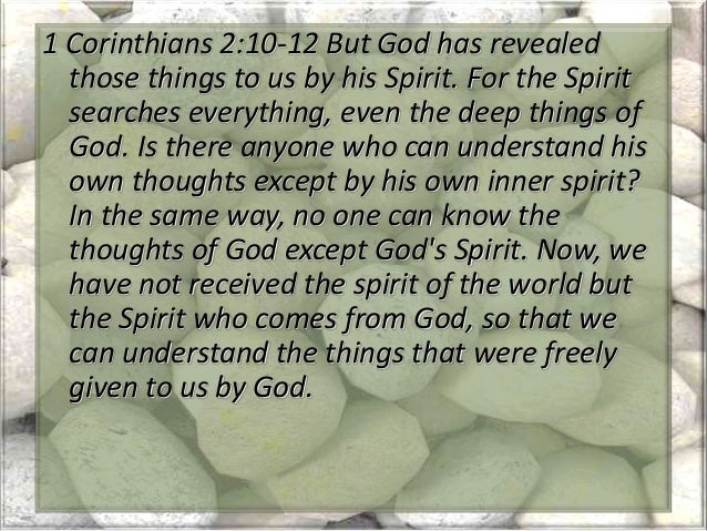 Foundation Stone #05: Holy Spirit Baptism