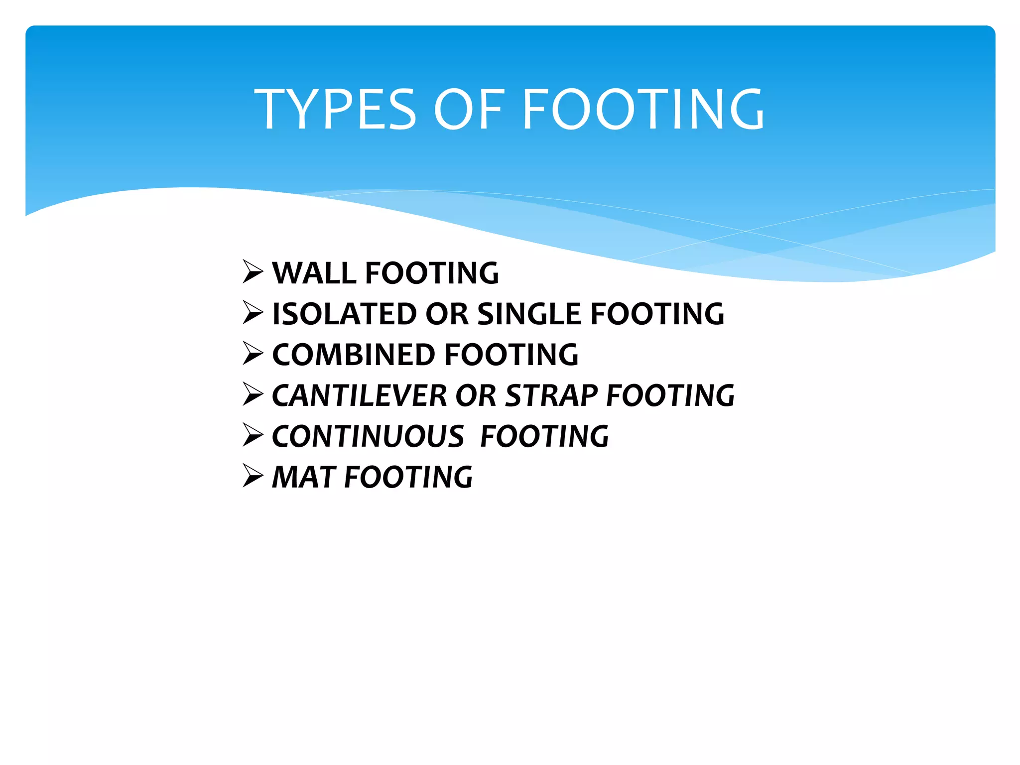 TYPES OF FOUNDATION | PPTX