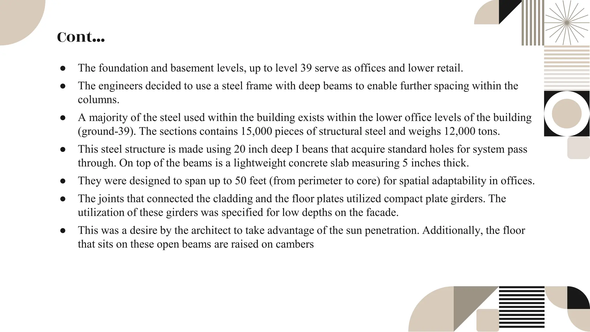 foundation and structural system of the shard building | PPTX