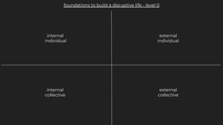 foundational levels of building a disruptive life.pdf