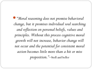 Foundational principles of morality | PPT | Educational Assessment ...