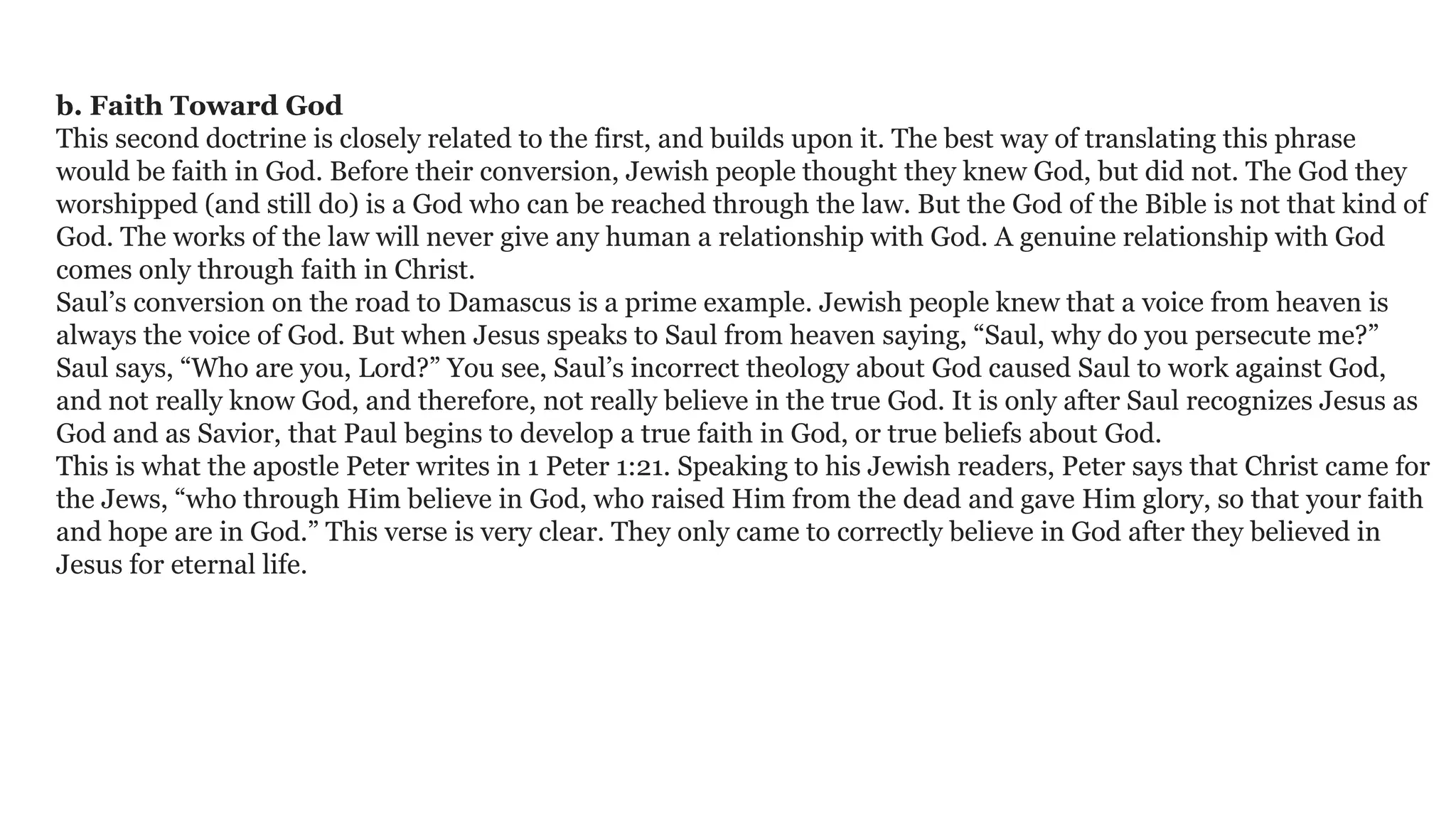 Foundational Teaching 2 - Faith Towards God.pptx | Christianity ...