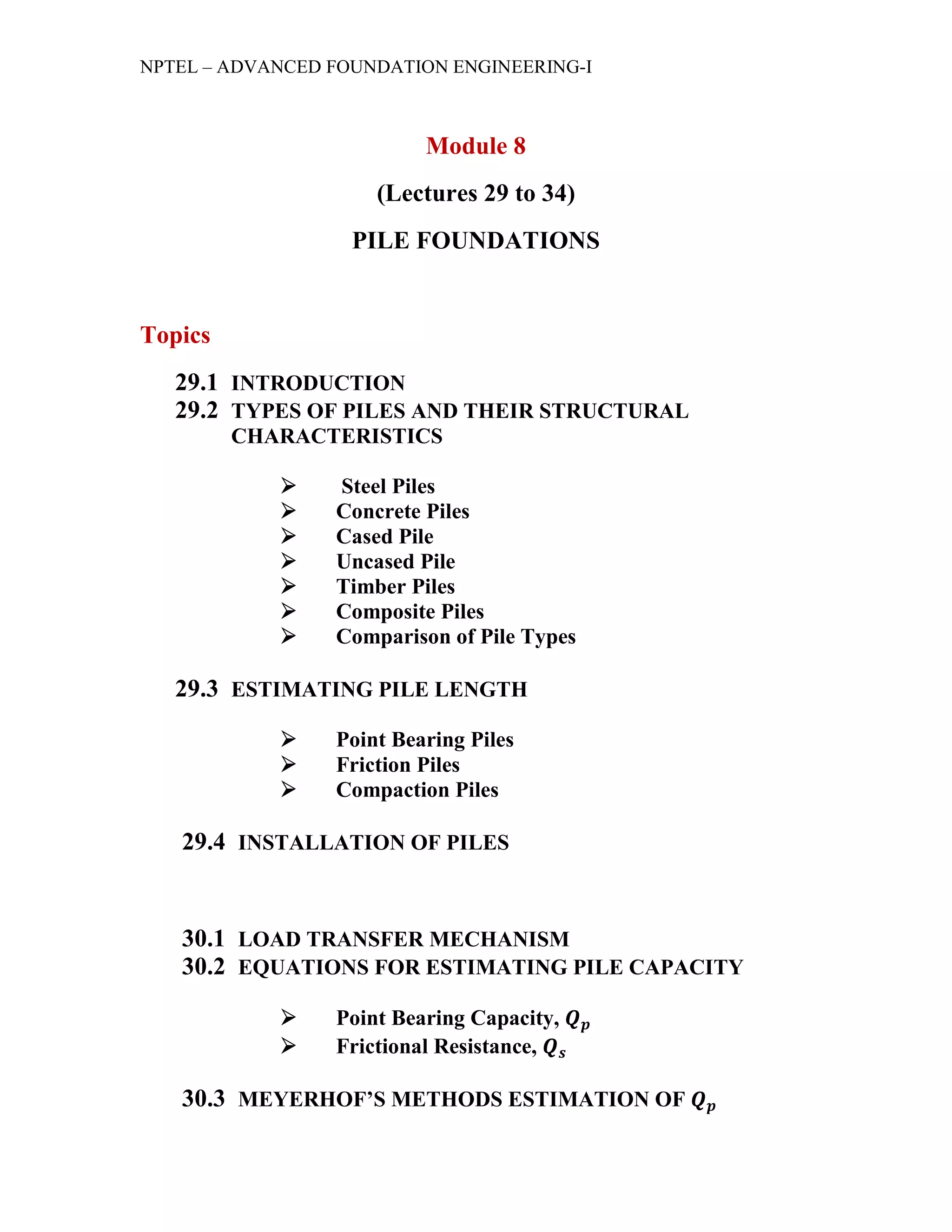 Foundation analysis and design | PDF