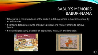 Foundation and consolidation of the Mughal empire.pptx