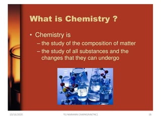 Foundation and fundamentals of chemistry ppt | PPTX