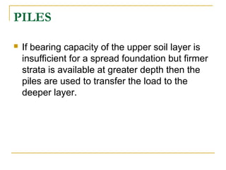 Foundation and its types. engr. ghulam yasin taunsvi | PPT