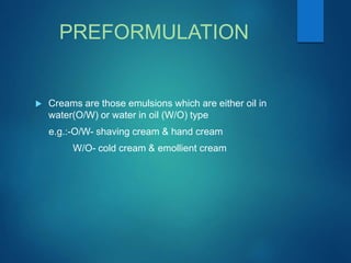 preformulation | PPTX