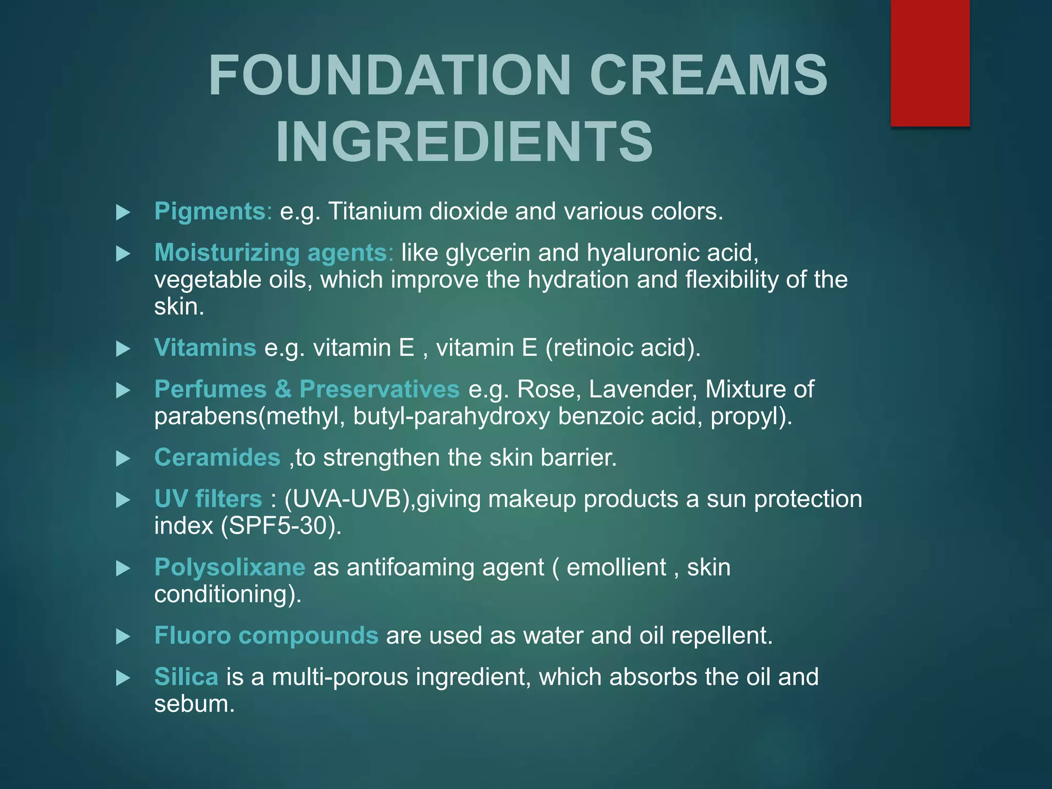 Foundation cream neha | PPTX