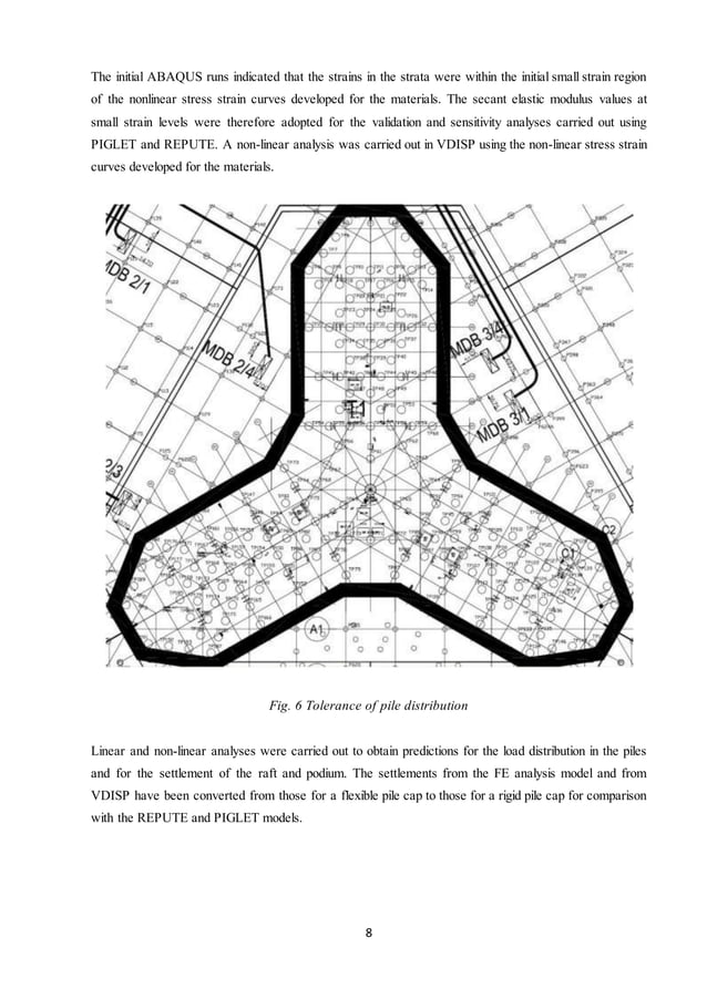 Foundation design of burj khalifa (deep foundation ) | DOCX
