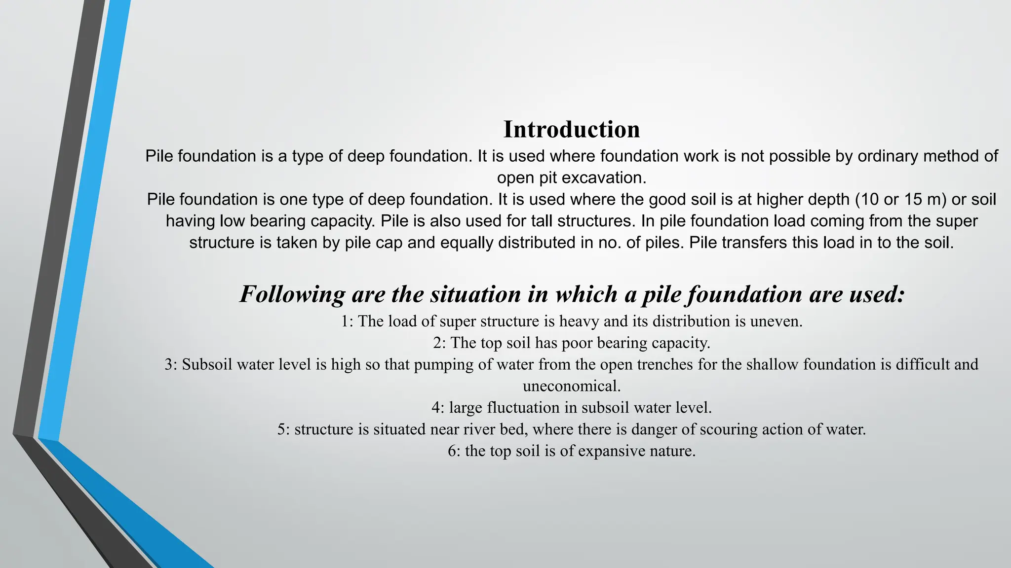 Types of pile according to their composition | PDF