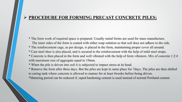 Types of pile according to their composition | PDF