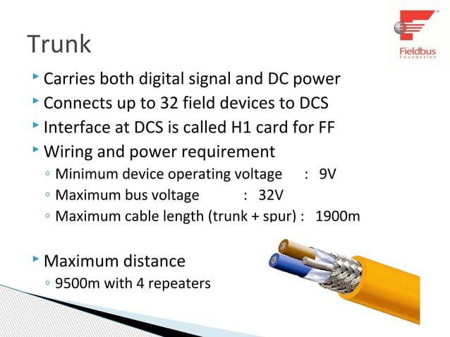 Foundation fieldbus | PPT | Computer Networking | Computing