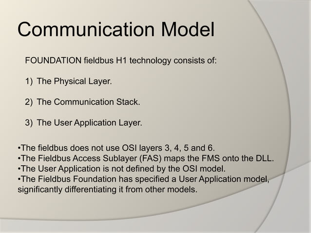 Foundation fieldbus technology | PPTX | Operating Systems | Computer Software and Applications