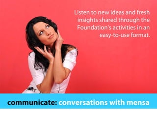 Introduction to the Mensa Foundation | PPT