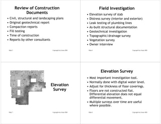 Foundation investigation | PDF