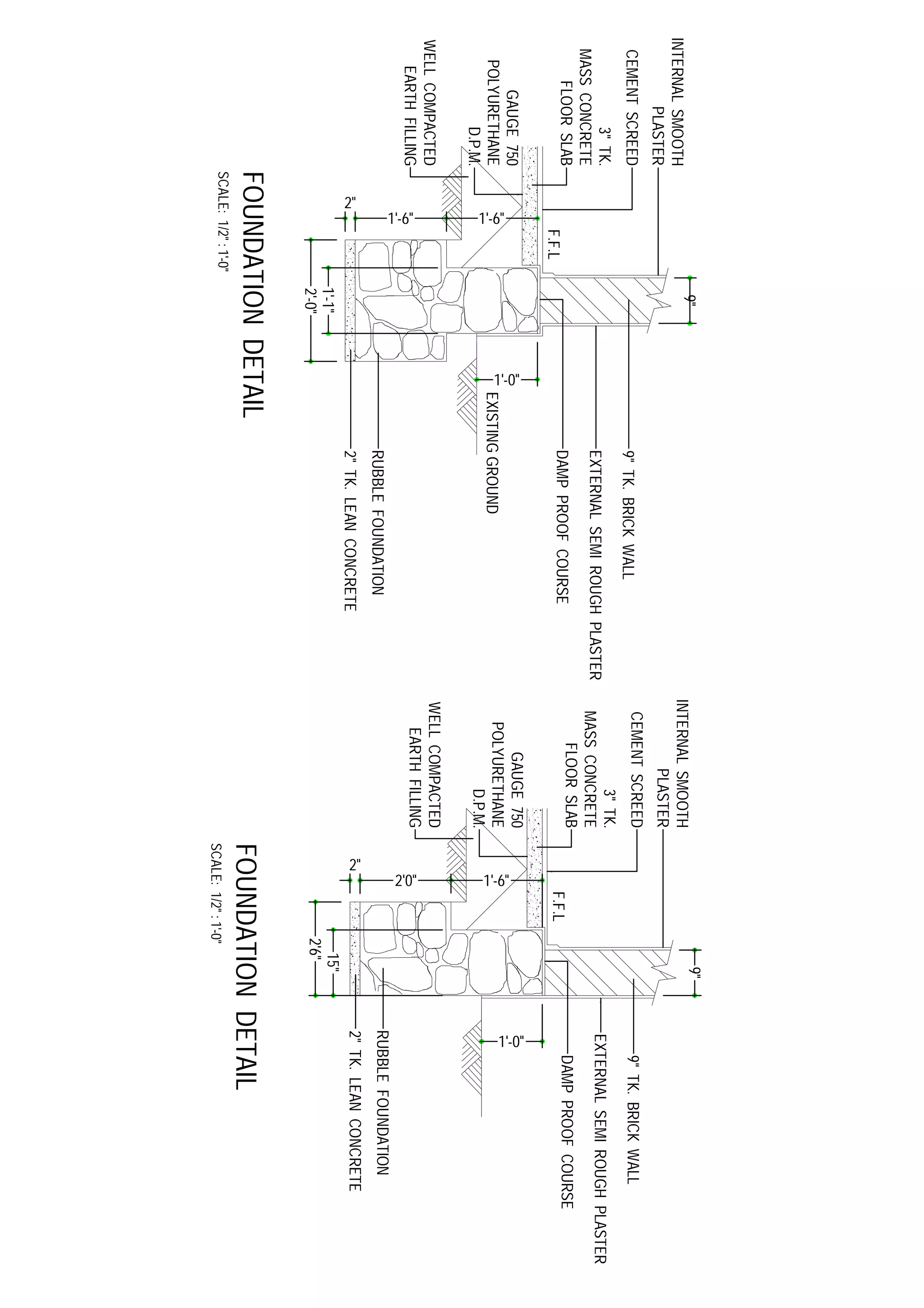 Foundation Details | PDF