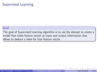 Foundation of Machine Learning | PDF