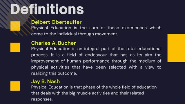 Foundation of Physical Education | PPTX