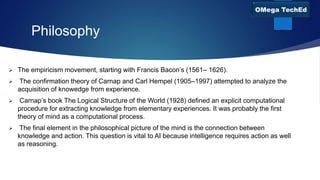 Foundation of A.I | PPTX