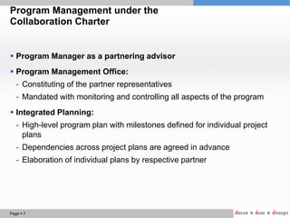 Foundation of a Multi-Partner Delivery Model | PDF