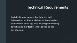 Foundation of architecture presentation | PPTX
